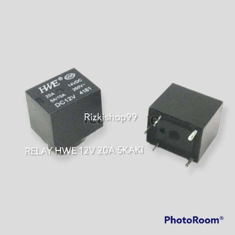 Jual relay 12V 20A 5 kaki/Riley 12V 20A 5pin (10pcs) | Shopee Indonesia
