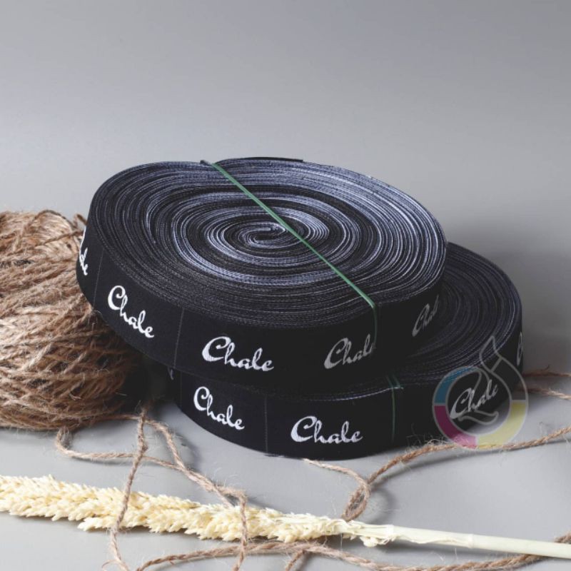 Jual label Woven damask label baju, label bordir label jahit 1.5x6cm ...