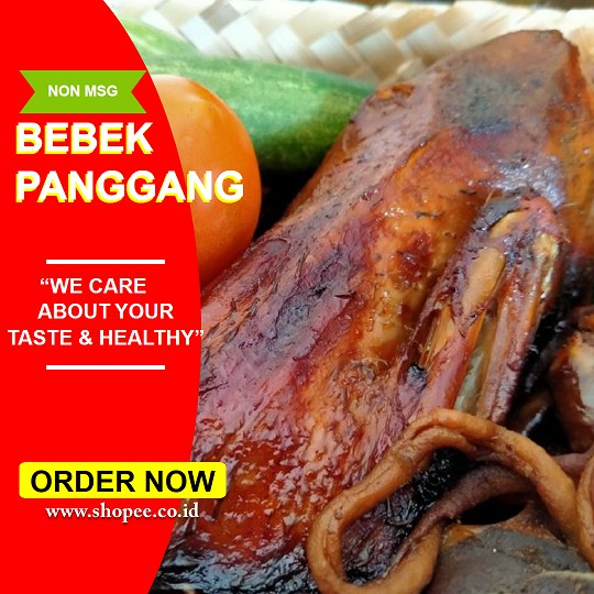 Jual Bebek Frozen Panggang Makanan Siap Saji Satu 1 Ekor NON MSG ...