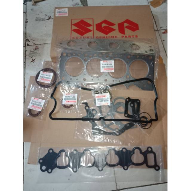 Jual Paking Full set APV Futura injection Packing Gasket set Futura Injeksi APV | Shopee Indonesia