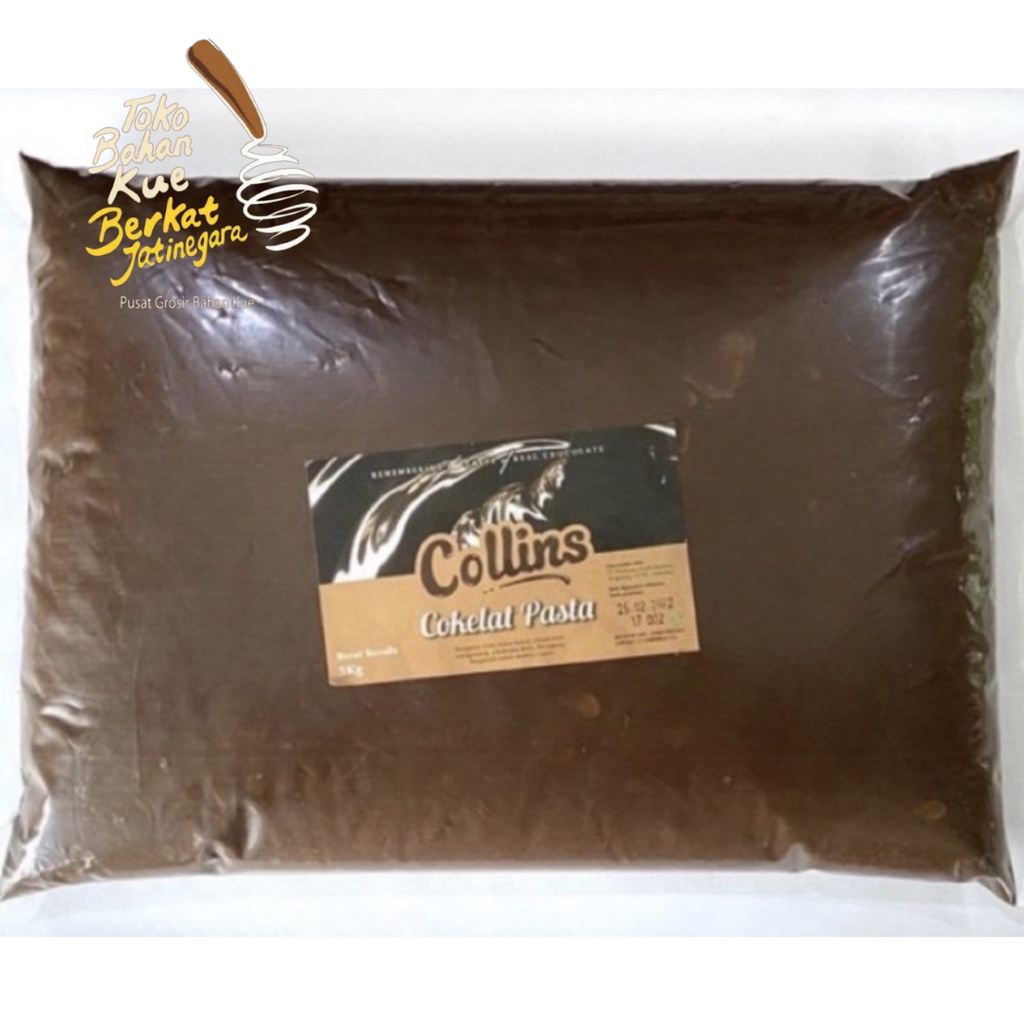 Jual SELAI CHOCOLATE FILLING COLLINS 5 KG / SELAI COKLAT COLLINS ...