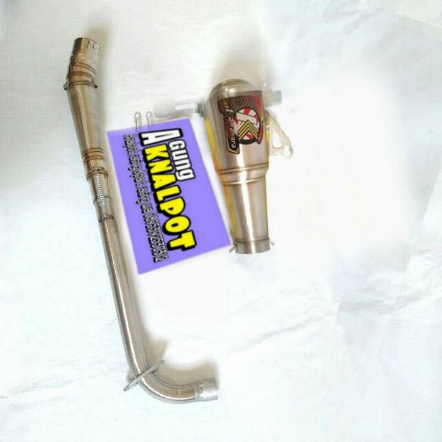 Jual KNALPOT RACING 4TAK MODEL NETRAL JUPITER Z VEGA GRAND SUPRA125 ...