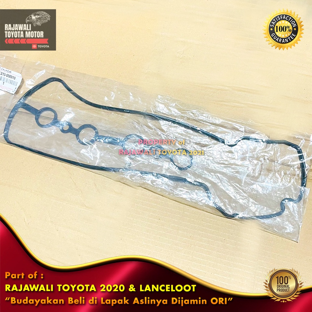 Jual Paking Tutup Klep Yaris & Vios 2002-2016 Karet Packing All New Gasket Cylinder Head ...