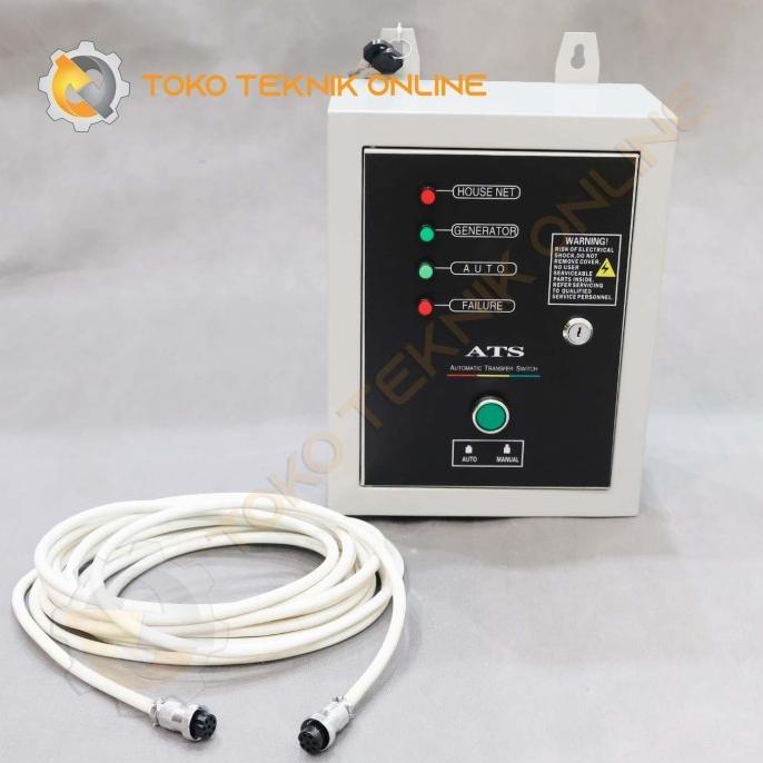 Jual Dengan Ats Panel 8000 Watt 1 Phase Gasoline Generator/Genset ...