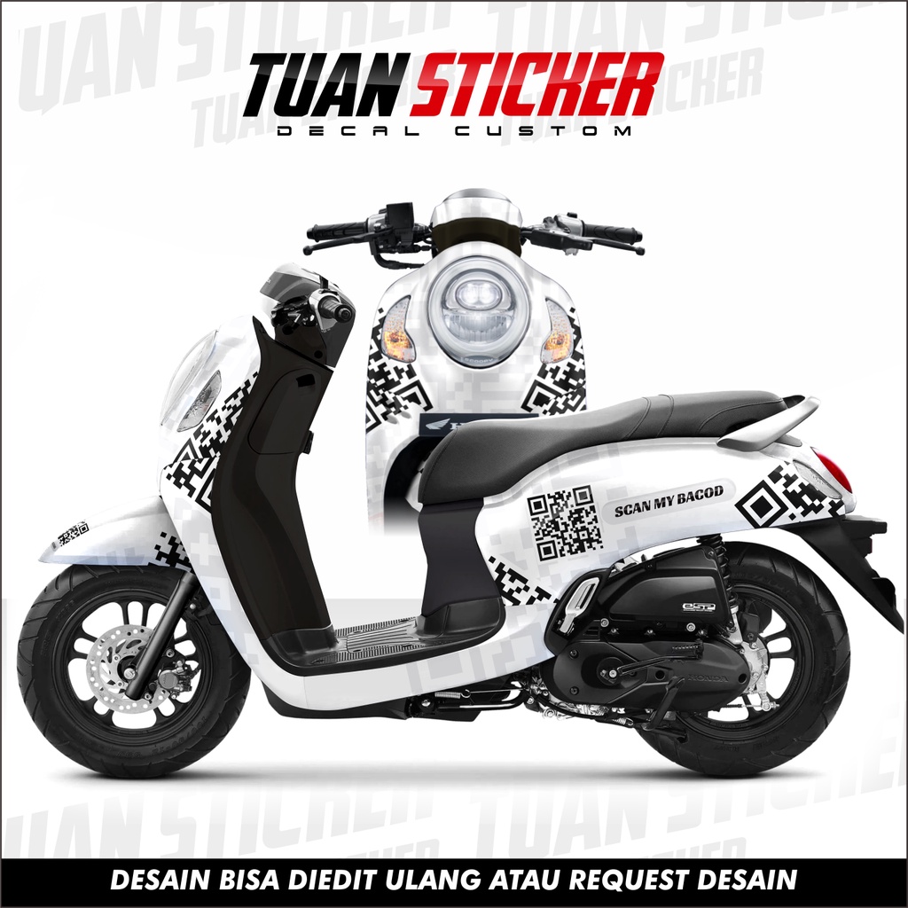 Jual Sticker Striping Decal New Scoopy 2021 Sticker New scoopy 2021 ...