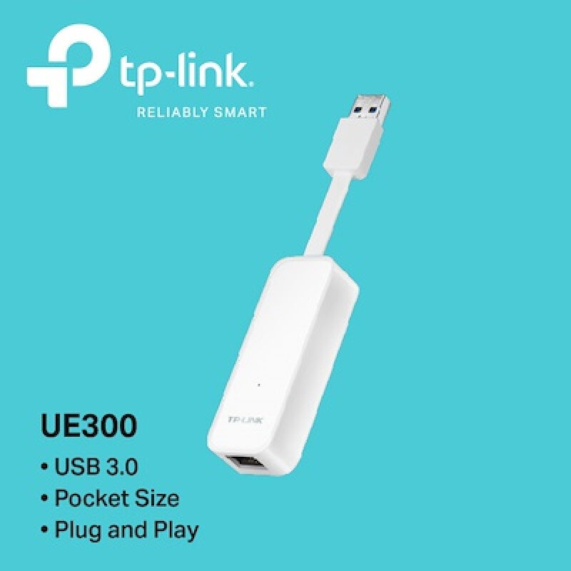 Jual TP-Link UE300 Usb to Lan Ethernet Gigabit Network Adapter | Shopee Indonesia
