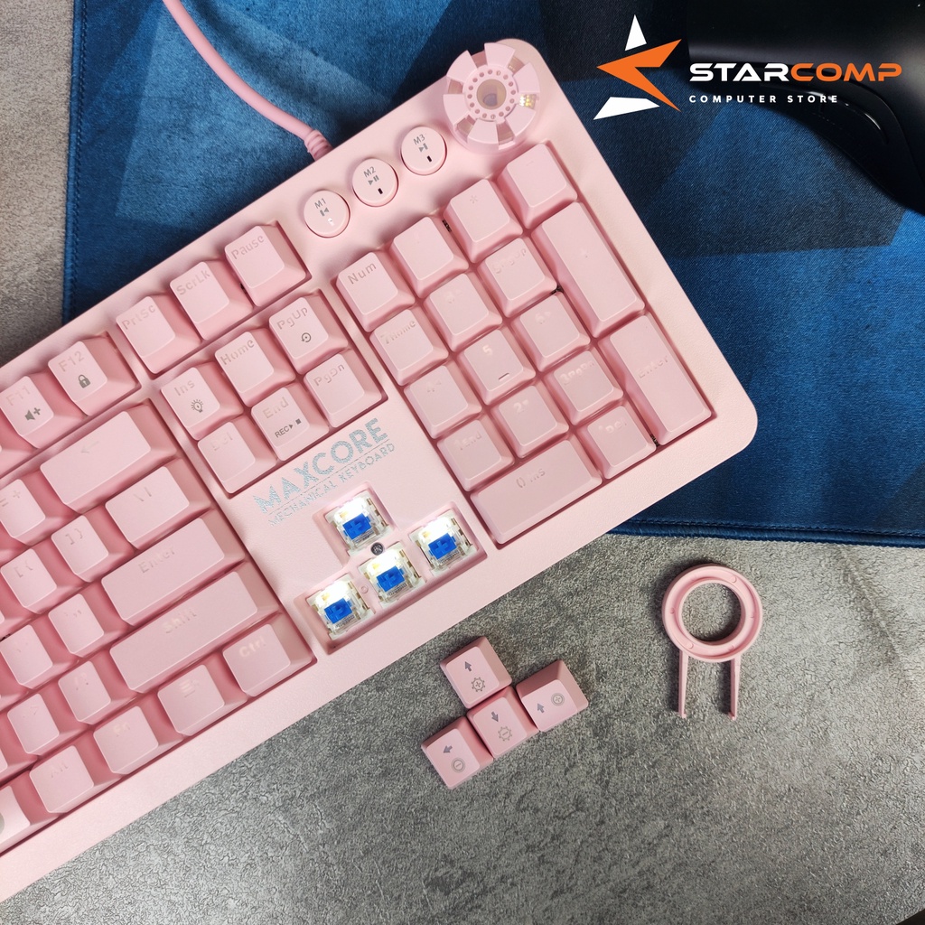 Jual Fantech MK852 MAXCORE Sakura Edition Mechanical Gaming Keyboard ...