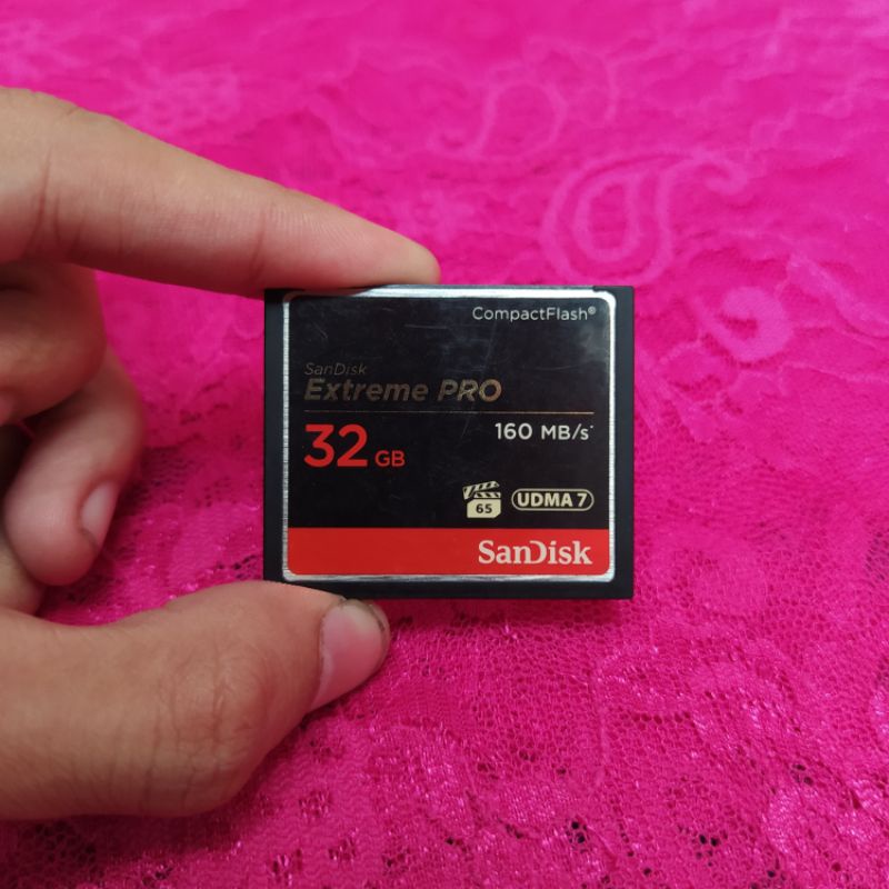 Jual SanDisk Extreme PRO (160mb/s) 32GB - Memory Compact Flash- Arkcam | Shopee Indonesia