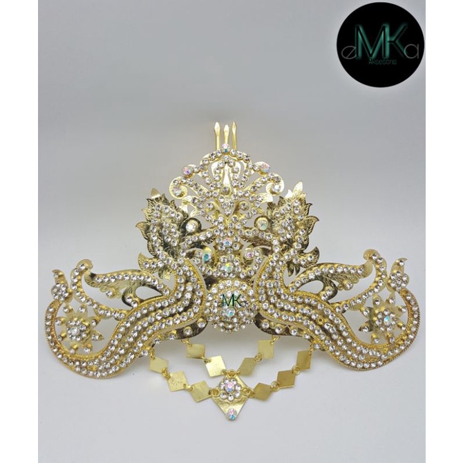 Jual Mahkota banjar naga | aksesoris pengantin | manten | Shopee Indonesia