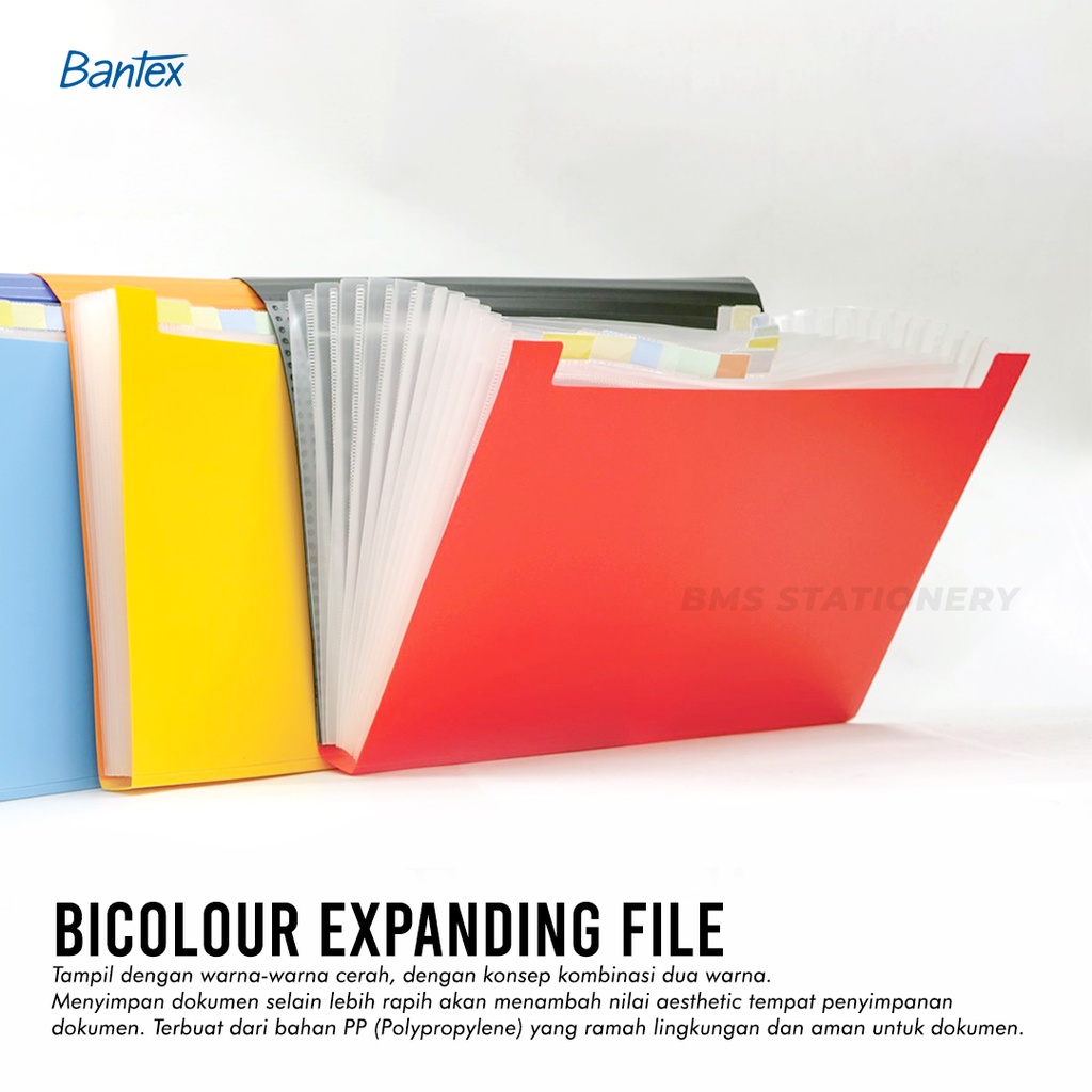 Jual Bantex Expanding File Map Harmonika Folio F4 2 Warna | Shopee ...