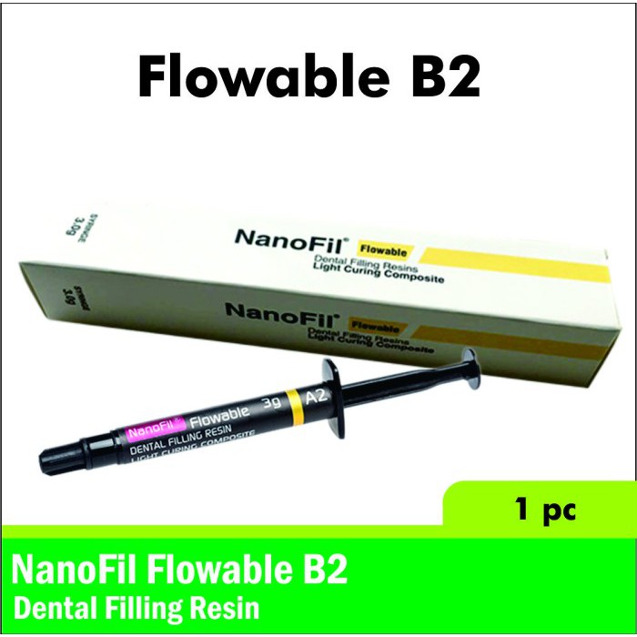 Jual Composite Resin NanoFil Flowable 3 gr Japan Tambal Gigi B2 ...