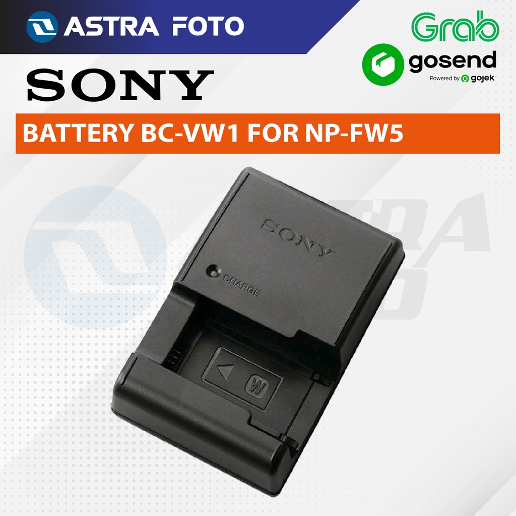 Jual CHARGER BATERAI SONY BC-VW1 FOR NP-FW50 / NP-FW 50 A6000 A5000 ...