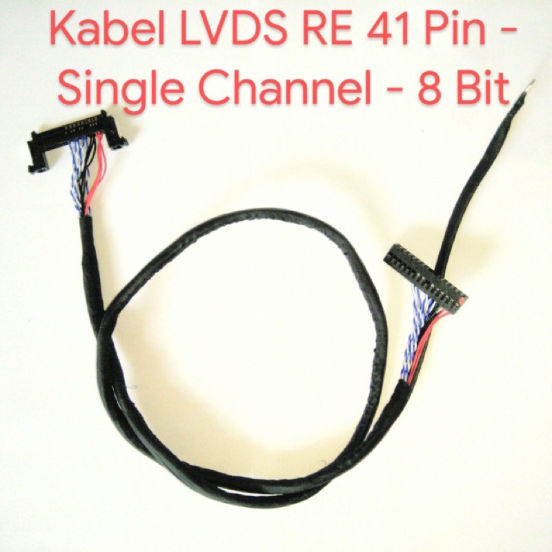 Jual Kabel LVDS RE 41 Pin Single Channel 8 Bit Panel Wire | Shopee ...