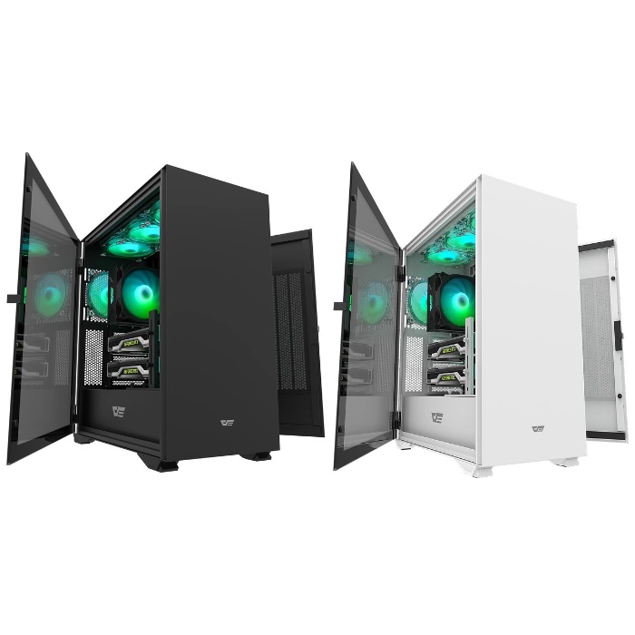 Jual Aigo DarkFlash DLX22 ATX Tempered Glass - Mid Tower Gaming Case ...