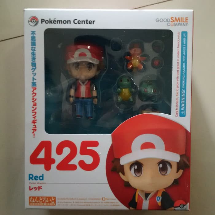 Jual Nendoroid 425 Pokemon Red KW (Bulbasaur- Charmander- Squirtel ...
