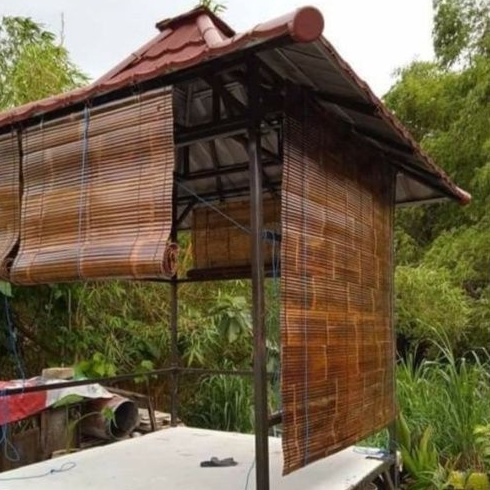 Jual Tirai bambu Tinggi 150 x Lebar 200 / kerey bambu / kere / kerey ...