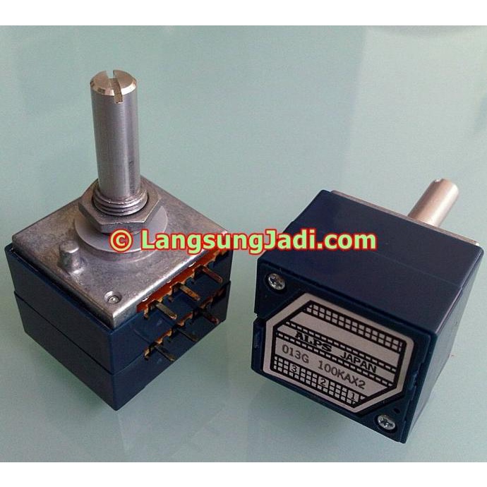 Jual Alps Rk27 Blue Velvet 50Kax2 Stereo Potentiometer Potensio ...
