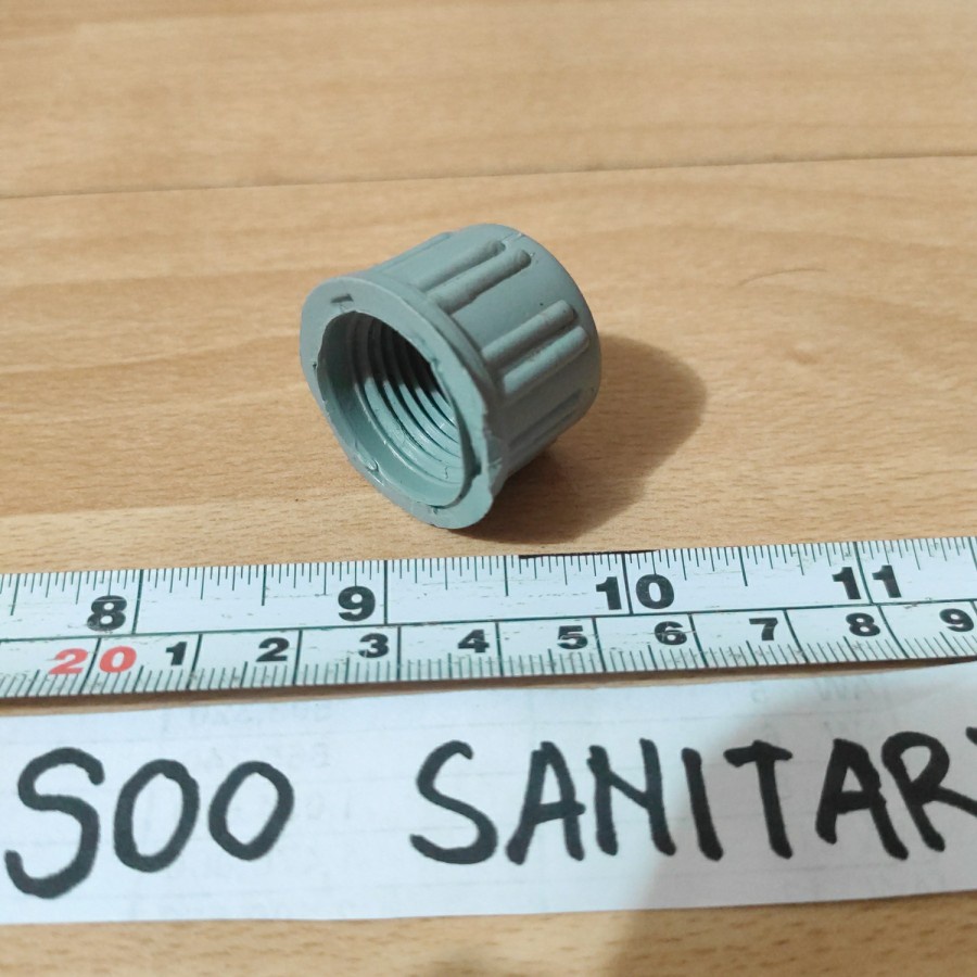 Jual Dop Drat 1/2" PVC - Cap Drat Dalam Ulir | Shopee Indonesia