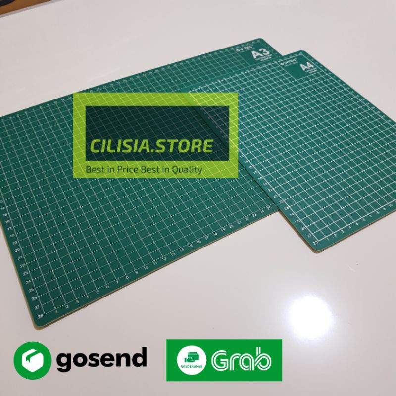 Jual Cutting Mat Vtec Ukuran A4 dan A3 / 2 Sisi / Papan Alas Potong Mat | Shopee Indonesia