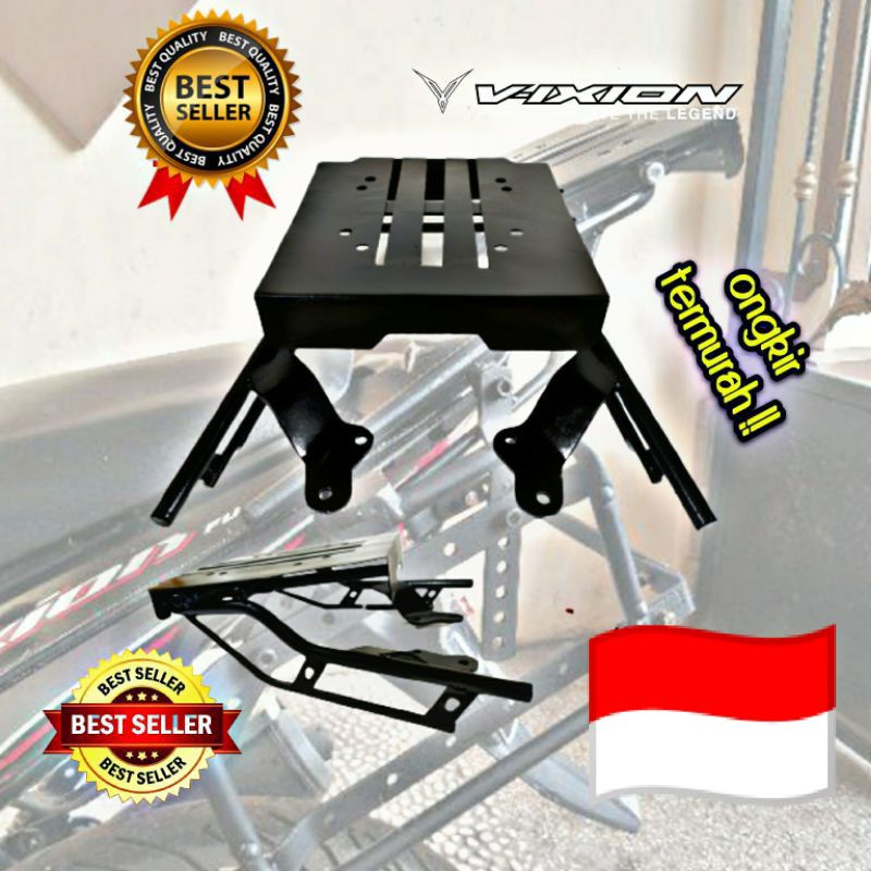 Jual Breket Top Box Model geser Vixion R/155 VVA, Vixion Old, Vixion ...