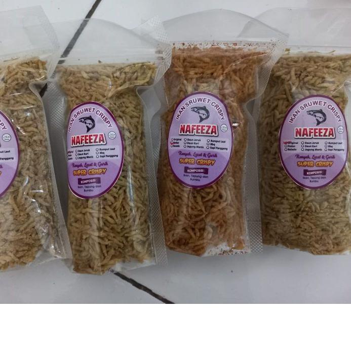 Jual 【Penjualan Terbaik】/Ikan Sruwet Crispy /ikan cetol kemasan ...