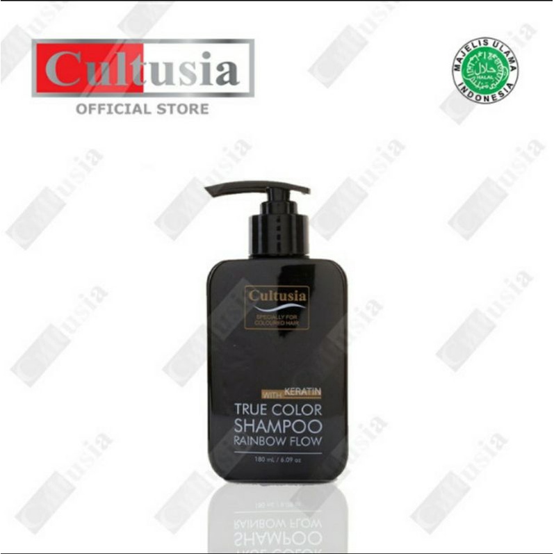 Jual CULTUSIA SHAMPOO TRUE COLOR RAINBOW FLOW 180ML | Shopee Indonesia