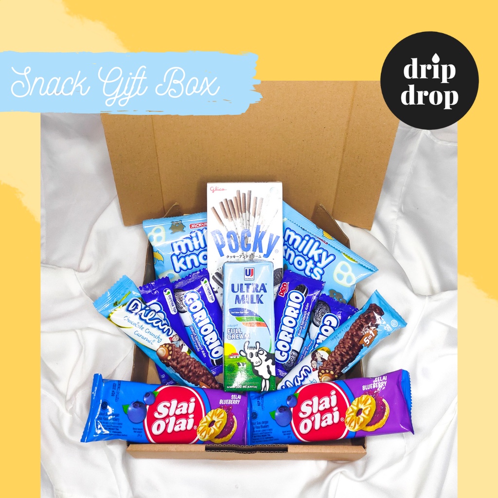 Jual Snack Gift Box Hampers Makanan Ringan Kado Wisuda Ulang Tahun ...