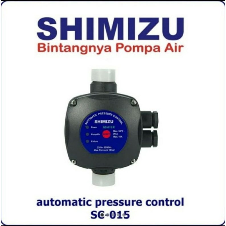 Jual Automatic Pressure Control Shimizu SC - 015 E / Otomatis Pompa Booster | Shopee Indonesia