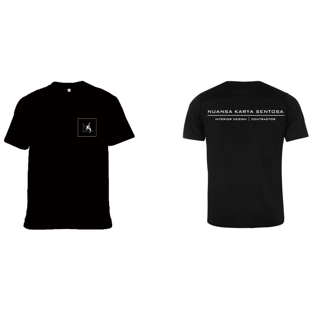 Jual Baju Custom Tulisan Logo + Belakang | Shopee Indonesia