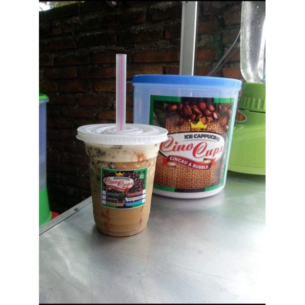 Jual Bubuk Minuman Cappucino Cincau CAPCIN 1kg / Boba / Bahan Susu ...