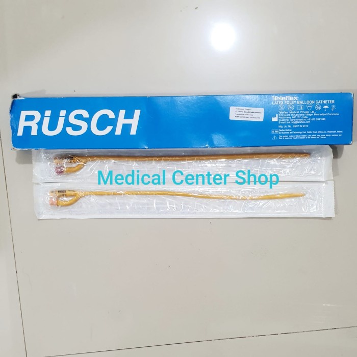 Jual Foley Catheter 2 way Rusch Foly Cateter Folley Selang Kateter ...