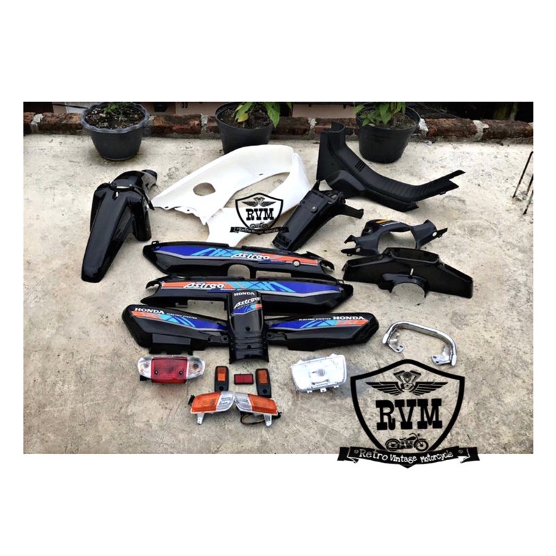 Jual Paket body Grand Bulus tahun 91 92 full set cover body astrea ...