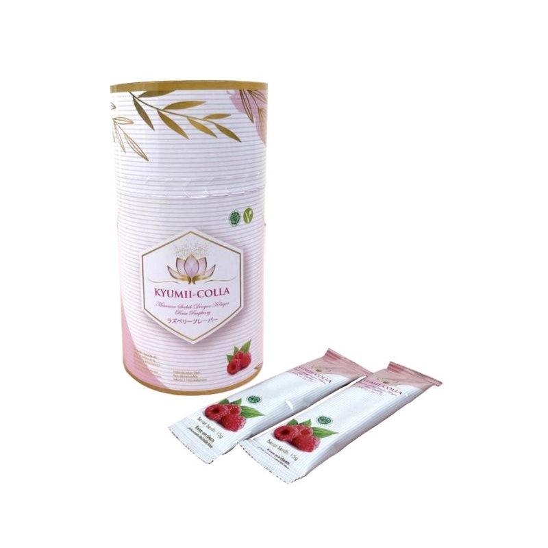Jual KYUMII-COLLA RASPBERRY COLLAGEN DRINK VEGETARIAN & VEGAN FRIENDLY ...