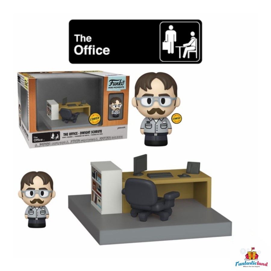 Jual Original Funko Mini Moments The Office - Dwight Schrute (Utica ...