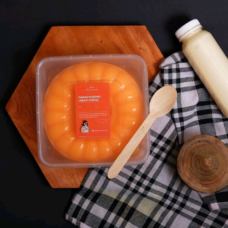 Jual MANGO PUDDING CREAM CHEESE 1L | Shopee Indonesia