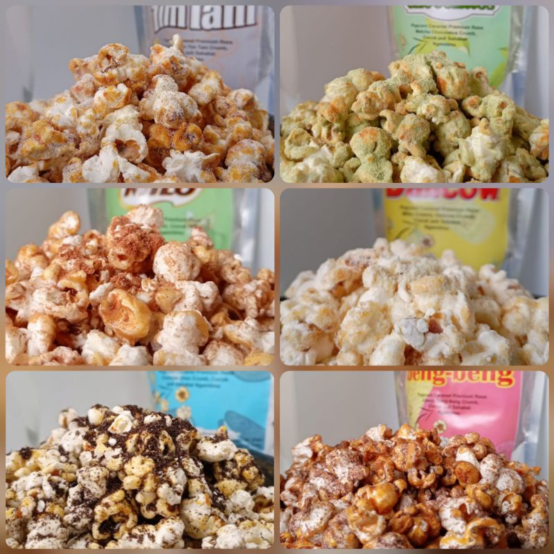 Jual POPCORN CARAMEL PREMIUM 35 GRAM // TIM TAM, BENG BENG, OREO ...