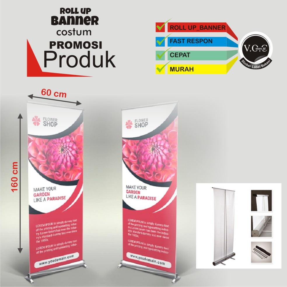 Jual Stand roll up banner albatros | Shopee Indonesia