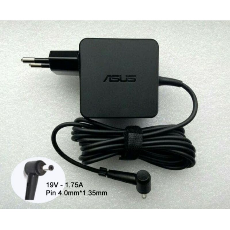 Jual ADAPTOR ASUS 19V 1.75A DC 4.0mm*1.35mm KUALITAS BAGUS | Shopee Indonesia