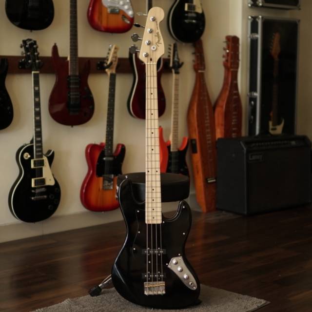 Jual Bass Fender Jazz Bass Hitam (GOJEK) | Shopee Indonesia