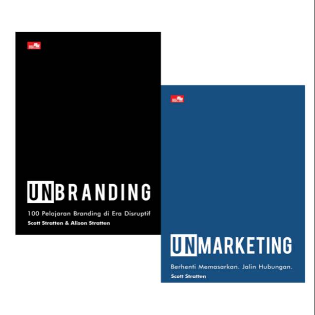 Jual Paket 2 Buku UBRANDING & UNMARKETING By Scott Stratten | Shopee ...