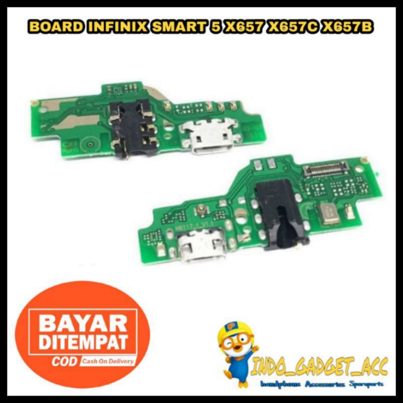 Jual FLEXIBLE BOARD CONECTOR KONEKTOR CHARGER PAPAN CAS INFINIX SMART 5 / X657 / X657C / X657B ...