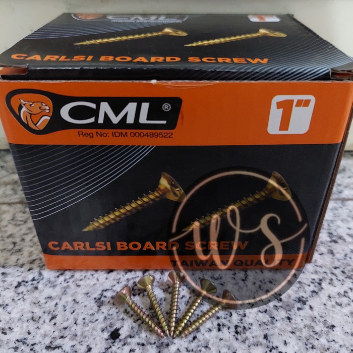 Jual Skrup Grc Kuning 6 X 1Inch 2,5Cm Camel Sekrup Kuning Grc 1000 Pcs ...