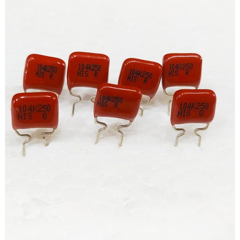 Jual Kapasitor Milar 250v - 104 472 473 563 224 824 105 - 100nF 4,7nF ...