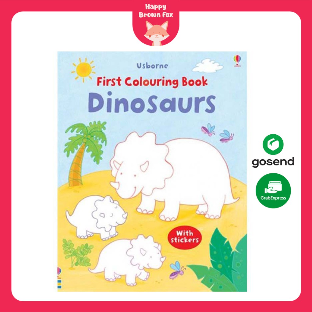 Jual BUKU AKTIVITAS MEWARNAI STIKER ANAK FIRST COLOURING BOOK WITH ...