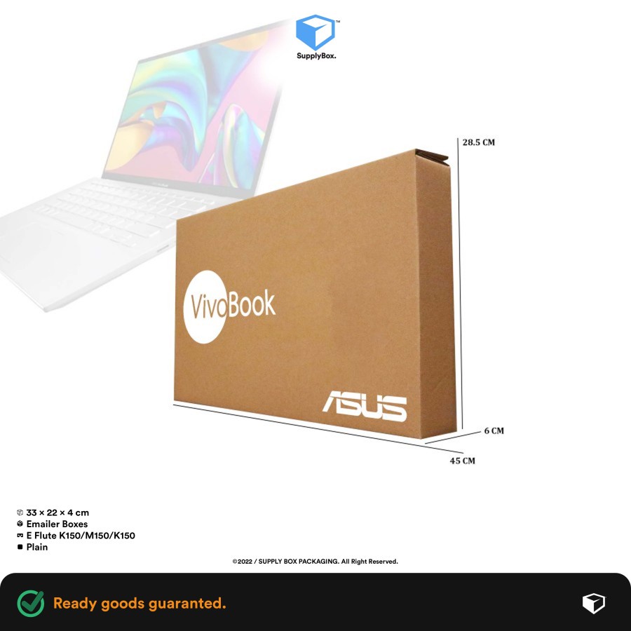 Jual BOX LAPTOP ASUS VIVOBOOK V2 ROUND 1 SET | 45x6x28.5 cm | Box ...