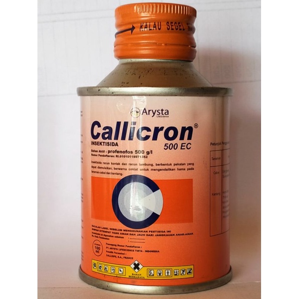 Jual CALLICRON 500EC Insektisida Arysta LifeScience100ml-500 ml ...