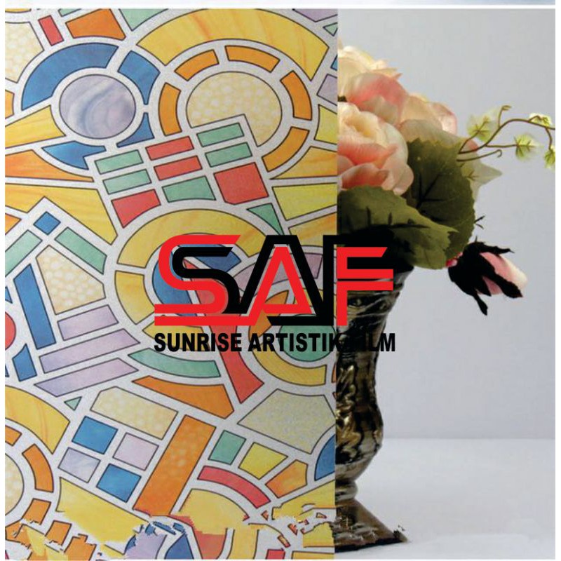 Jual sticker kaca/stiker kaca jendela motif abstrak/stiker kaca film ...