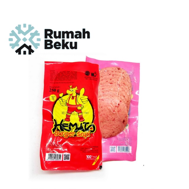 Jual HEMATO BURGER SAPI BESAR ISI 10 | Shopee Indonesia