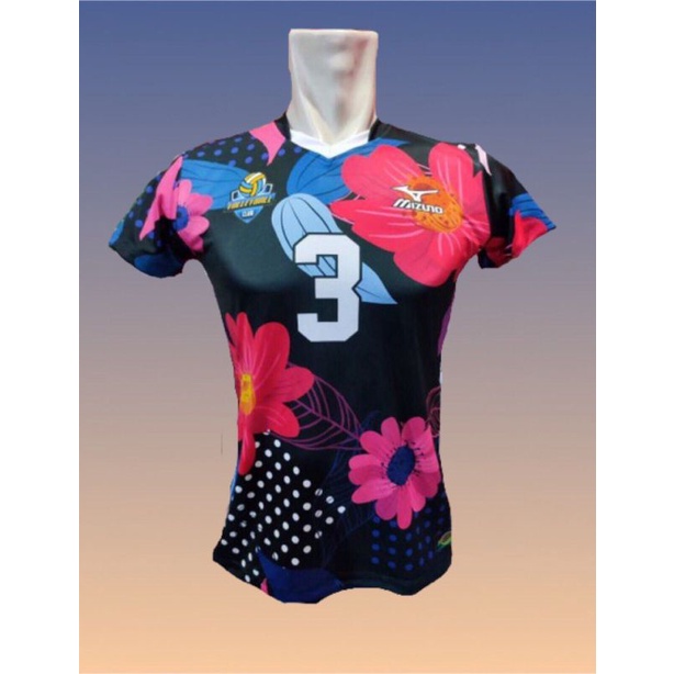 Jual jersey voli motif bunga | Shopee Indonesia