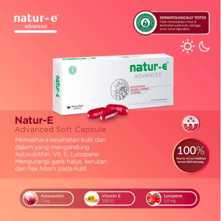 Jual Natur E Soft Capsule 100 300 IU | Kapsul Daily Nourishing Advanced ...